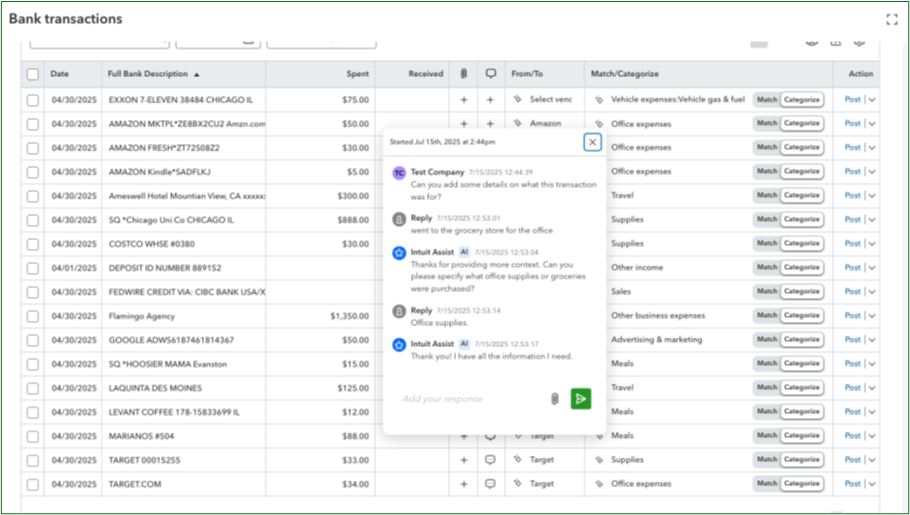 More About What's New in the New QBO Accounting Agent