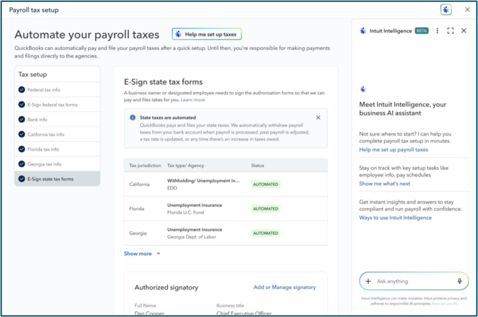 QuickBooks Payroll is really a Workforce Solutions Platform