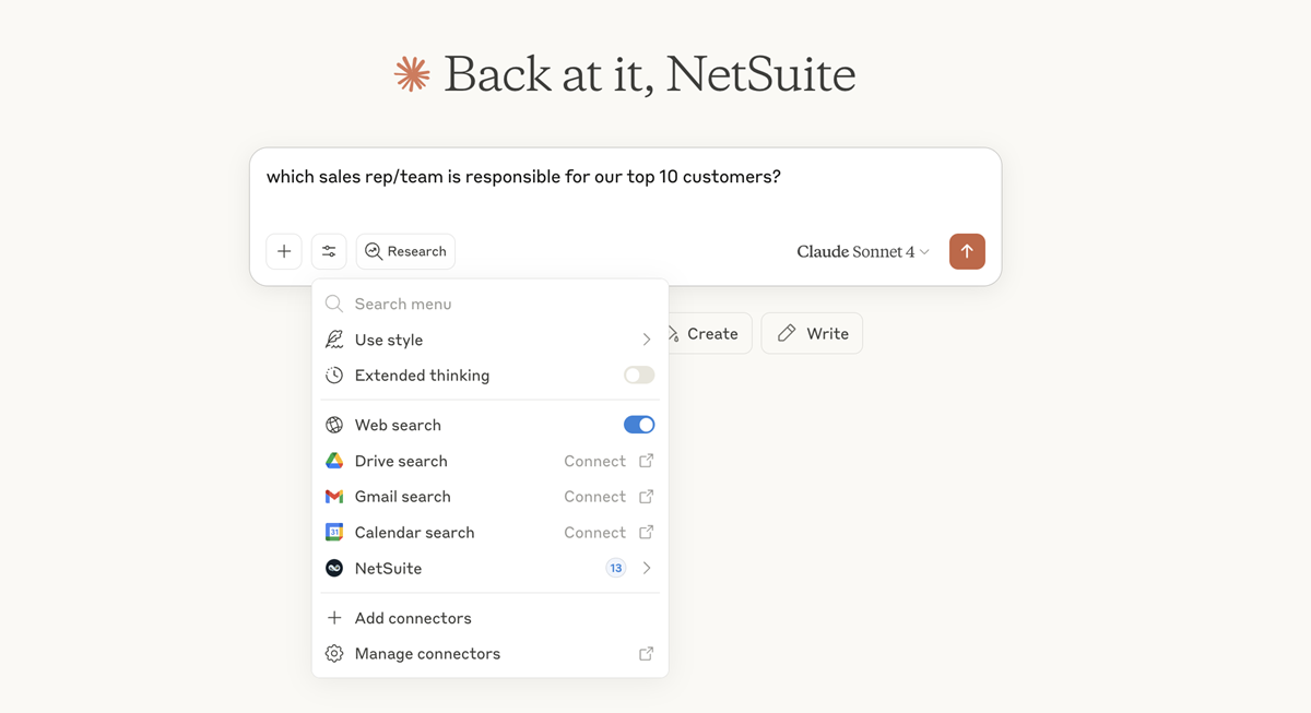 Oracle NetSuite Announces NetSuite AI Connector Service