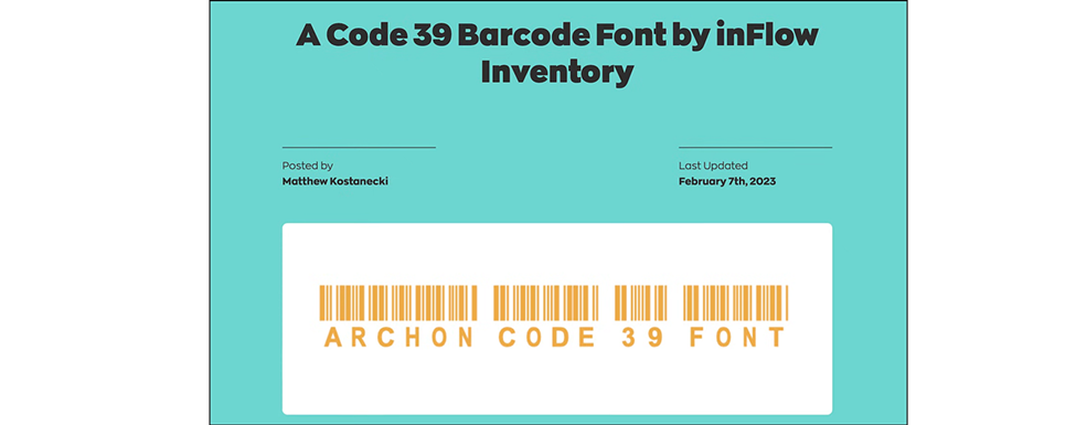 App Aware: inFlow Inventory & Manufacturing
