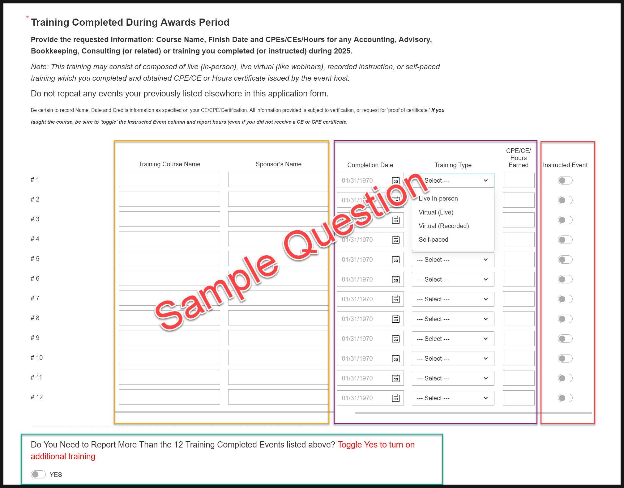 Streamlining the 2026 ProAdvisor Awards Application - Part 1