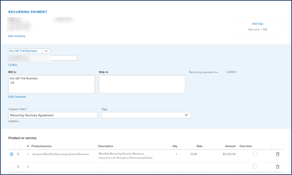 Creating Recurring Payments from Recurring Invoices