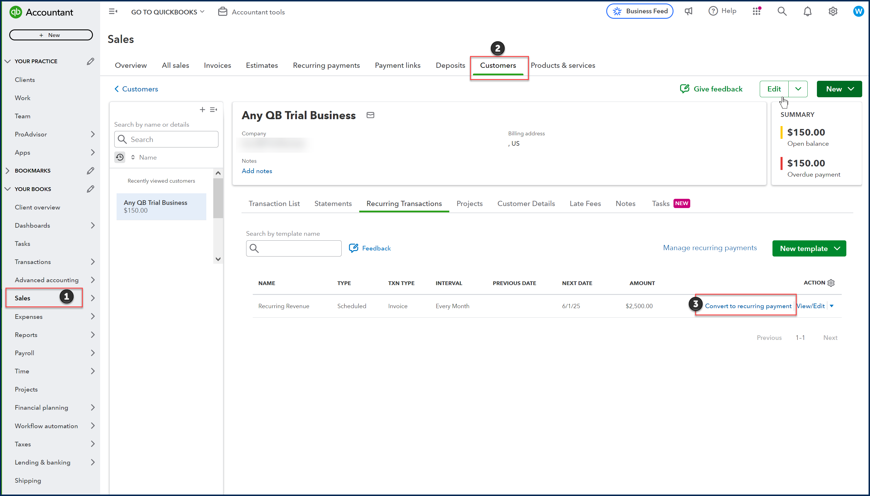Creating Recurring Payments from Recurring Invoices