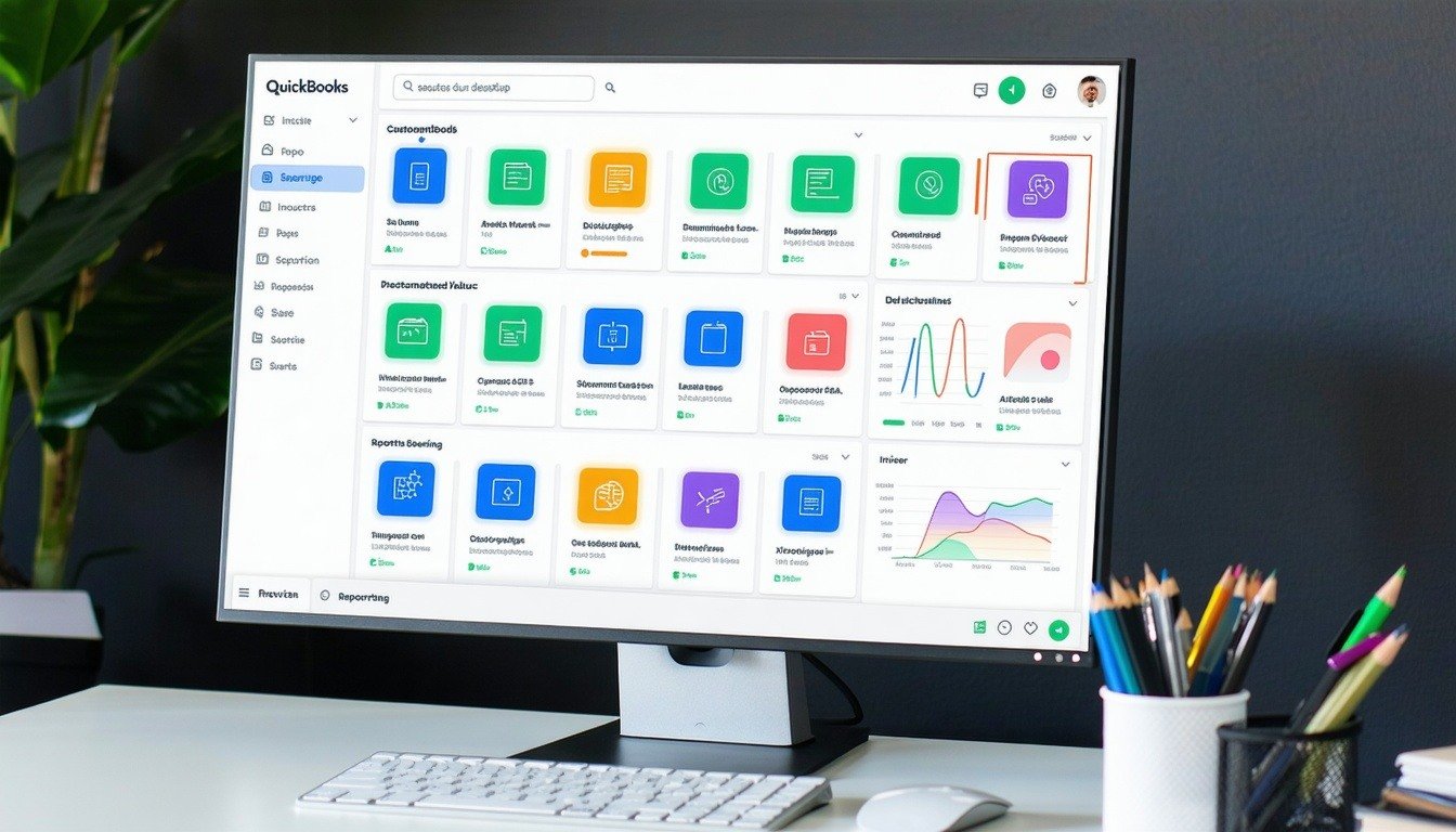 Customizing the Icon Bar in QuickBooks Desktop