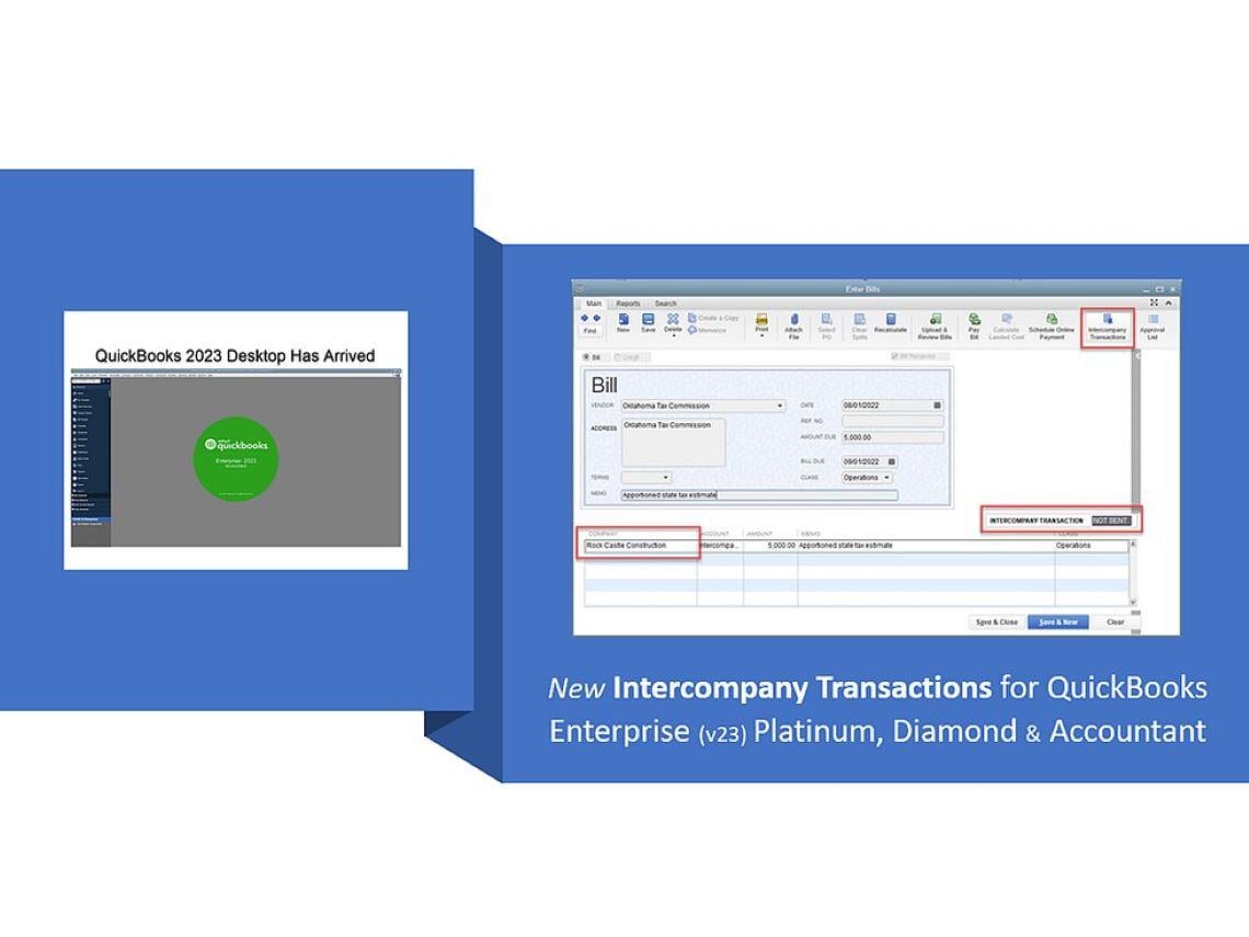 Intercompany Transactions – A QuickBooks Desktop 2023 Feature