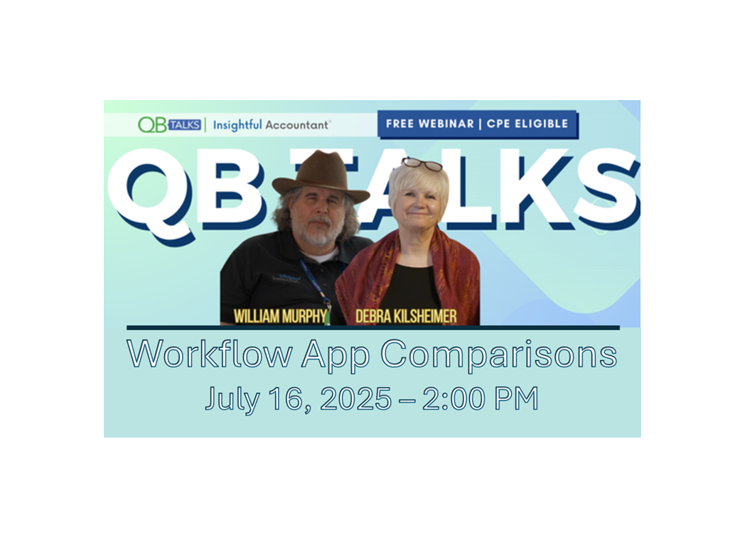 Today's QB Talks: Workflow App Comparison