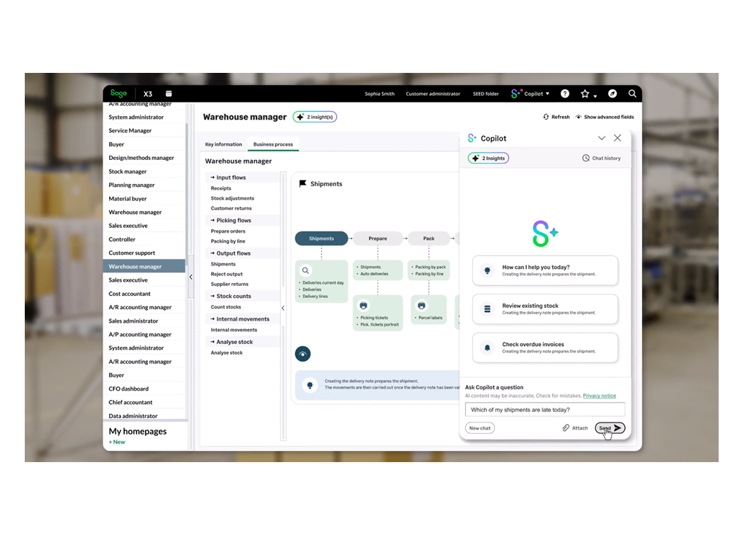 Sage Future reveals Sage X3 Copilot capabilities